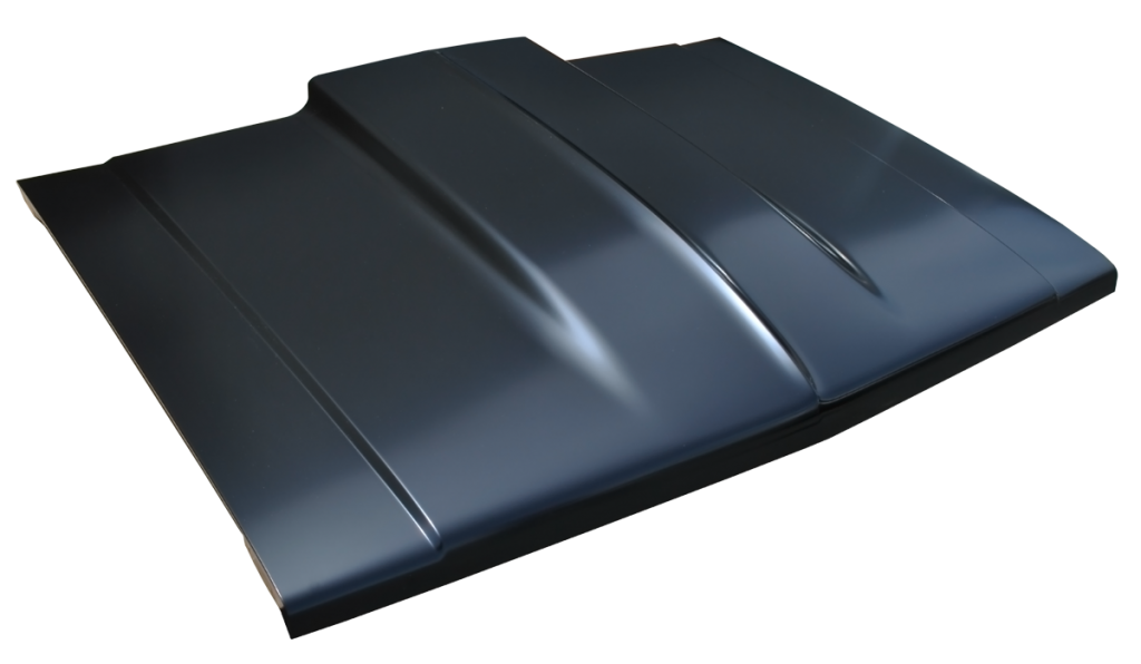 ’81-’91 2″ FUNCTIONAL COWL INDUCTION HOOD – Classic Heartbeat Pickup Parts